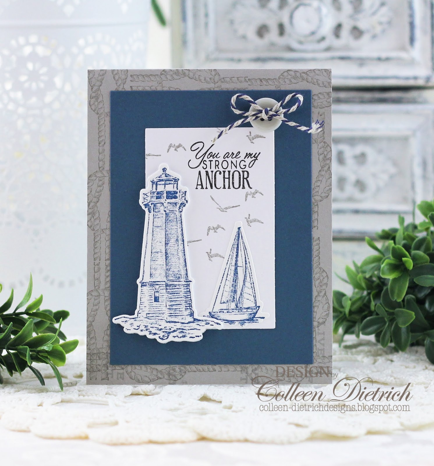 Nautical Cards - Father's Day and Graduation | Colleen Dietrich Designs