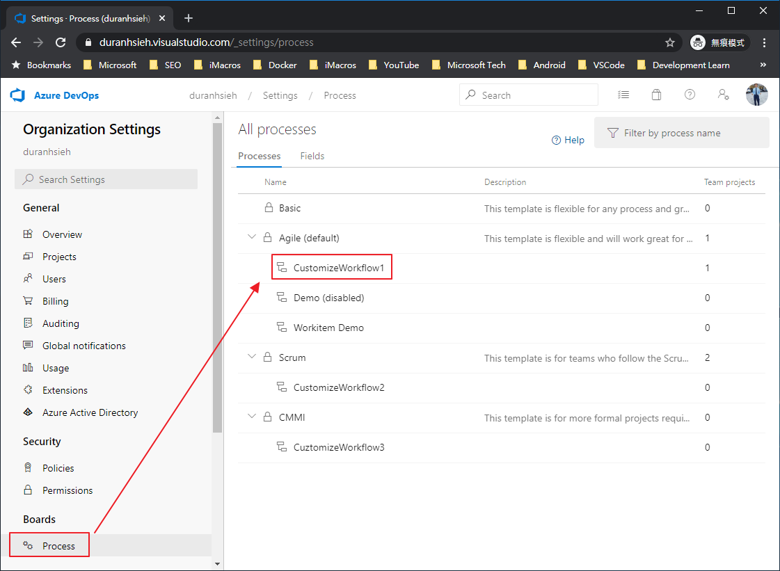 [Azure DevOps] 如何將工作項目指派給團隊 (How to assign workitem to a team)