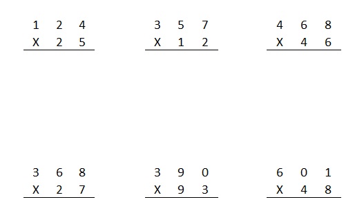 Matemáticas Segundo: Actividad 1: Multiplicación por dos dígitos