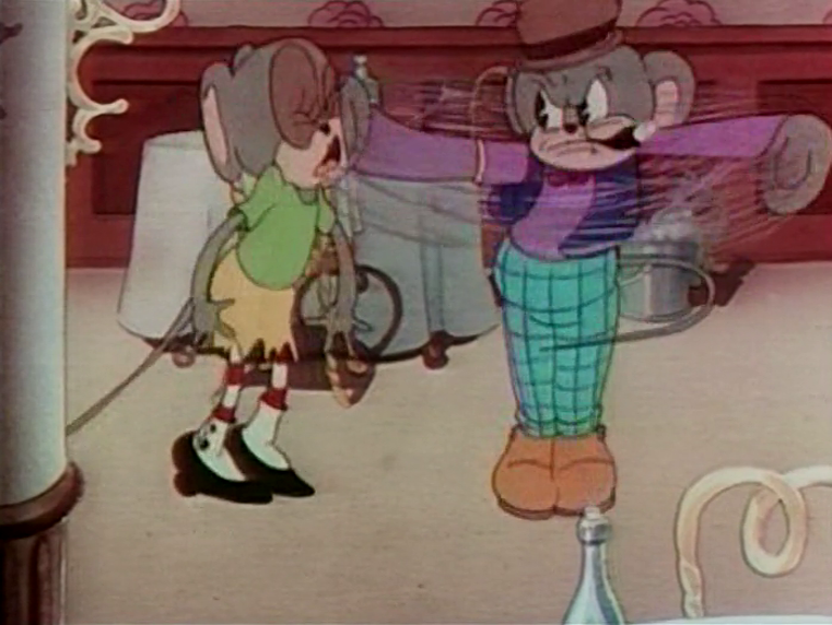 Cartoons of 1937: Merrie Melody Deals With Mean Mice...He Was Her Man (002)