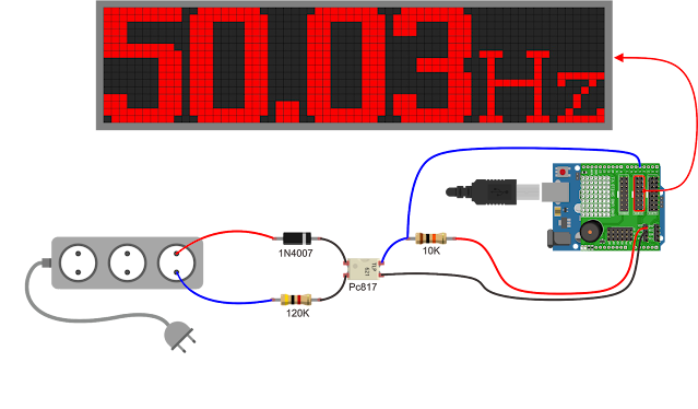Membuat Frequency meter Dengan Display P10 Menggunakan Arduino Uno ...