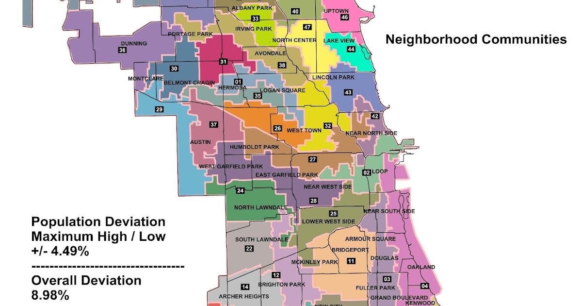 MAPS: City Council Black Caucus 50 wards proposal