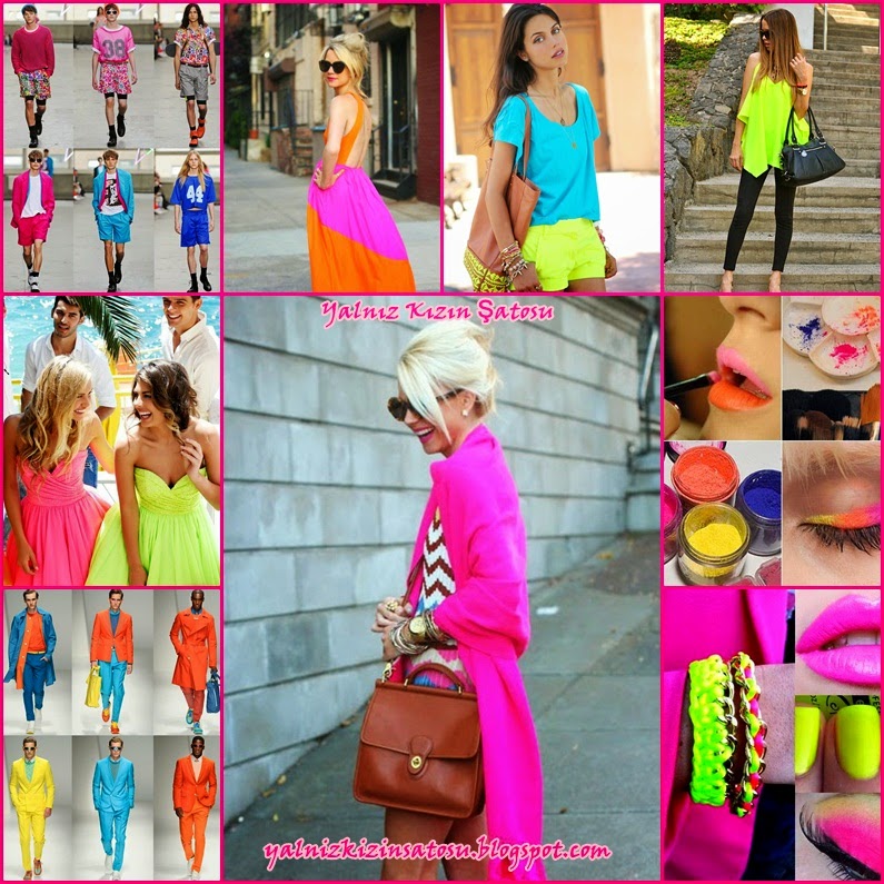 Yalnız Kızın Şatosu: Neon Fashion / Neon Moda