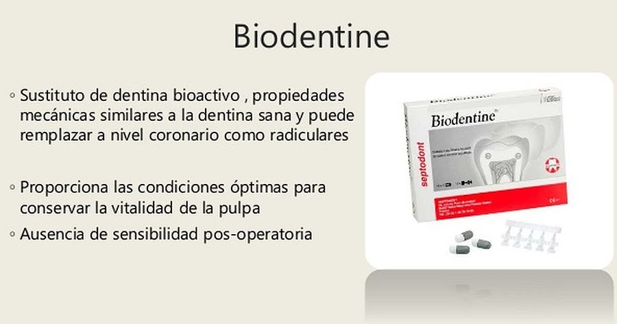 BIODENTINE: Usos en Odontología Pediátrica - Dr. Aldo Iván Guzmán de ...