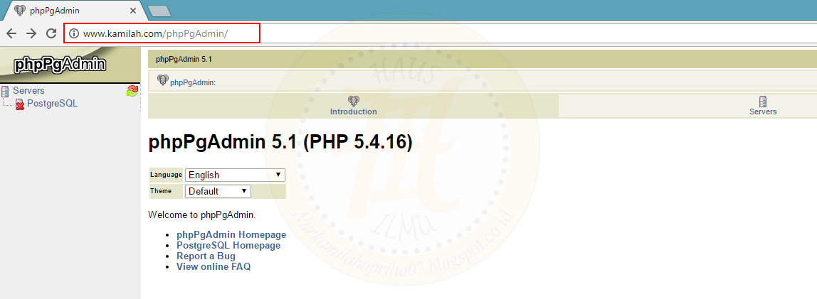 [Lab 9.2] Konfigurasi PhpPgAdmin pada Postgresql ~ Haus Ilmu...