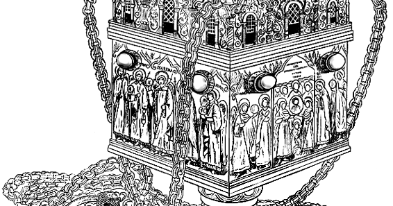 Color a Golden Censer From Russia | Color The Bible