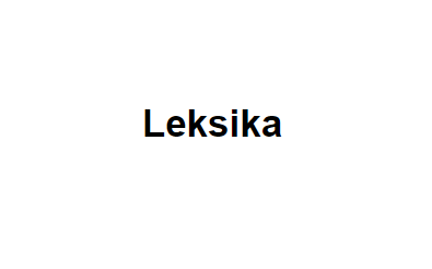 Leksika
