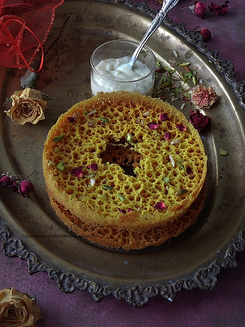 Rajasthani Ghevar Recipe | How to Make Ghevar (Easy Recipe) | Raksha ...