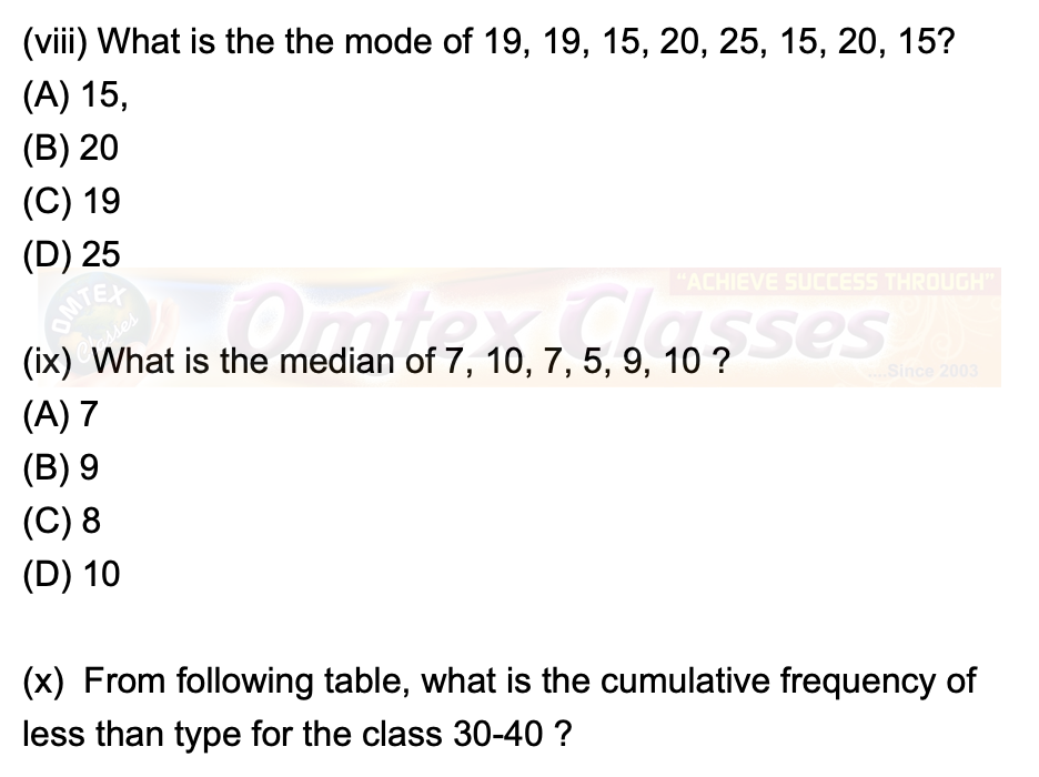 Education: Problem Set 7, Chapter 7 - Statistics Mathematics Part I ...