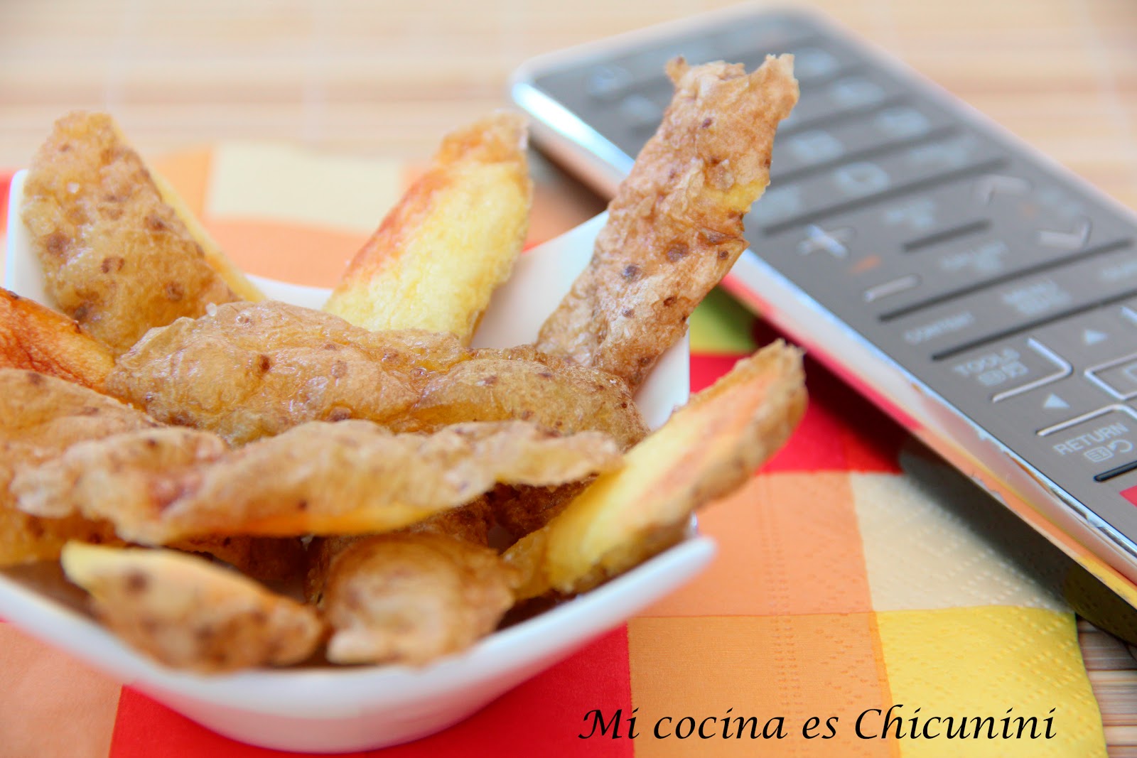 Mi cocina es Chicunini: Snacks de corteza de patata