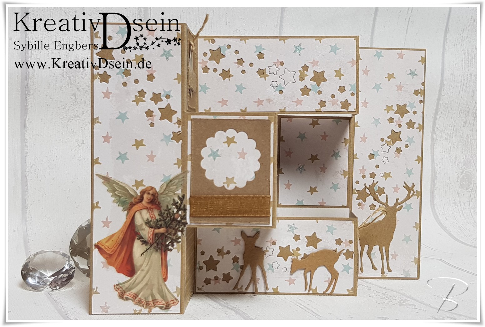 KreativDsein * Sybille Engbers ~ einfach BASTELN: DIY Video: Tri Fold ...