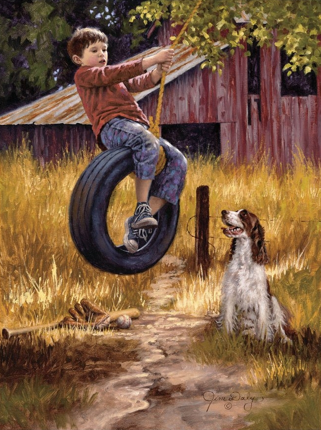 Jim Daley, 1951 | Genre painter | Tutt'Art@