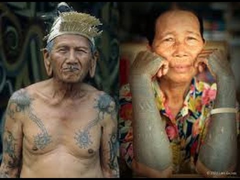 Jenis, arti dan filosofi tato Dayak - Blog Wilfirmus