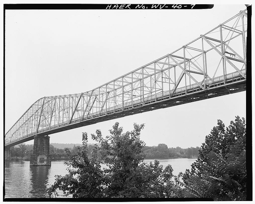 Industrial History: Williamstown-Marietta Bridges over Ohio River