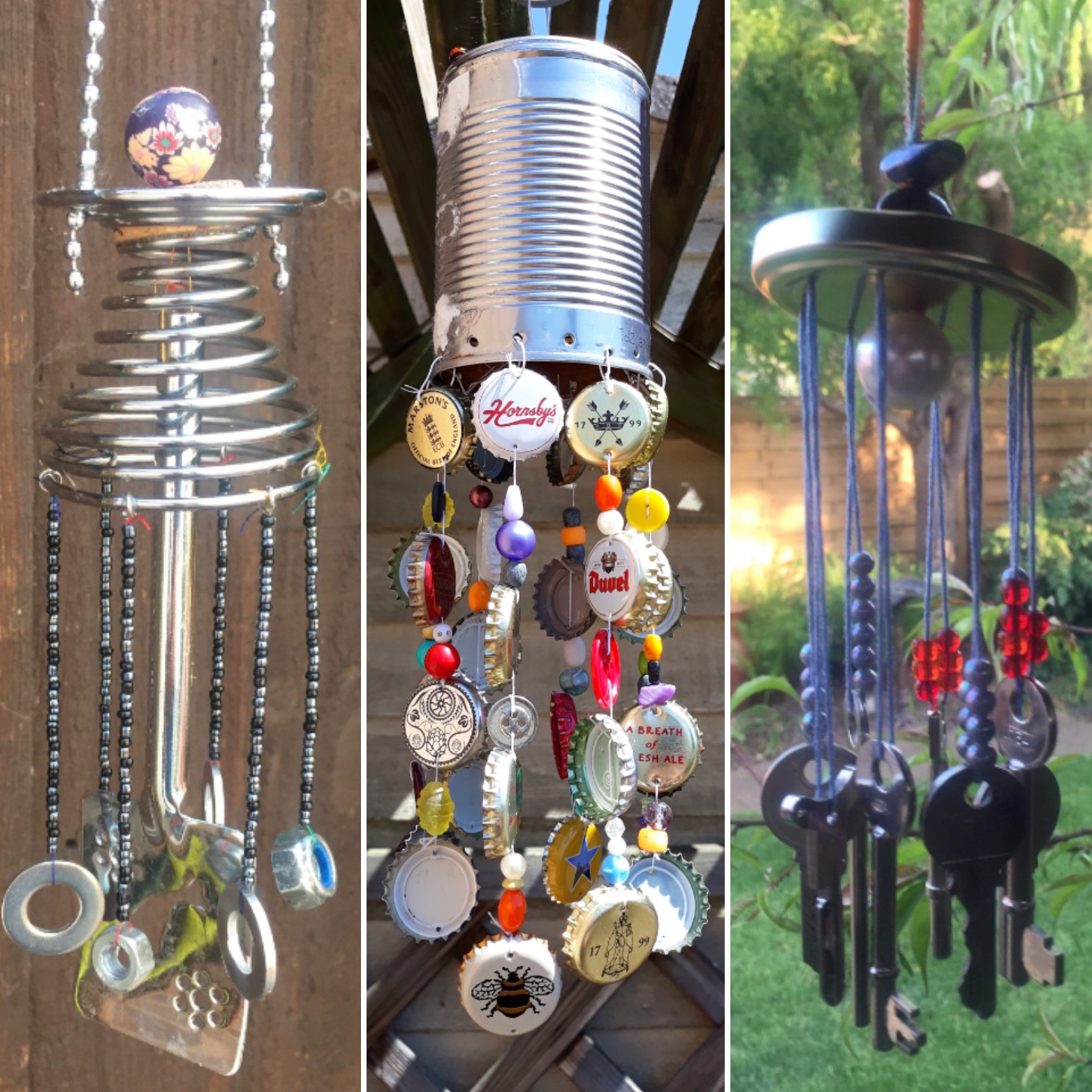 Windchimes from Waste