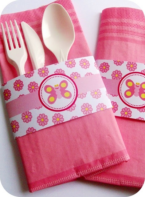 Tutorials: Paper napkin ~ Miracle hands