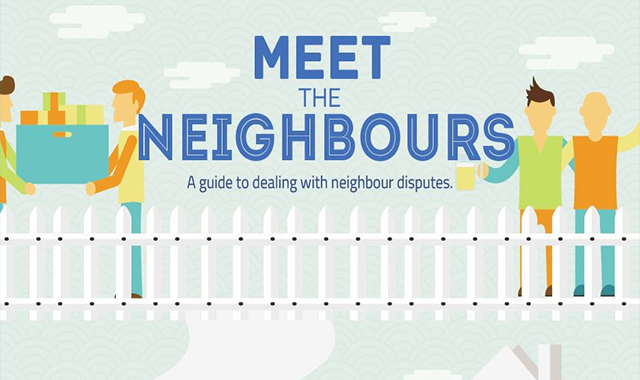 A Guide to Dealing with Neighbor Disputes #infographic - Visualistan