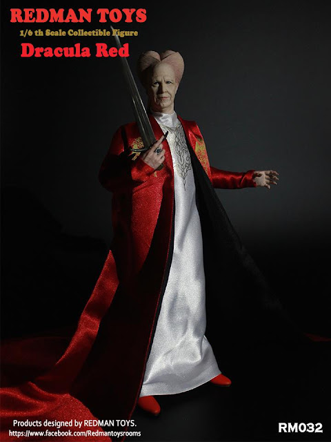 toyhaven: Redman Toys 1/6th scale Dracula Red 12-inch Collectible ...