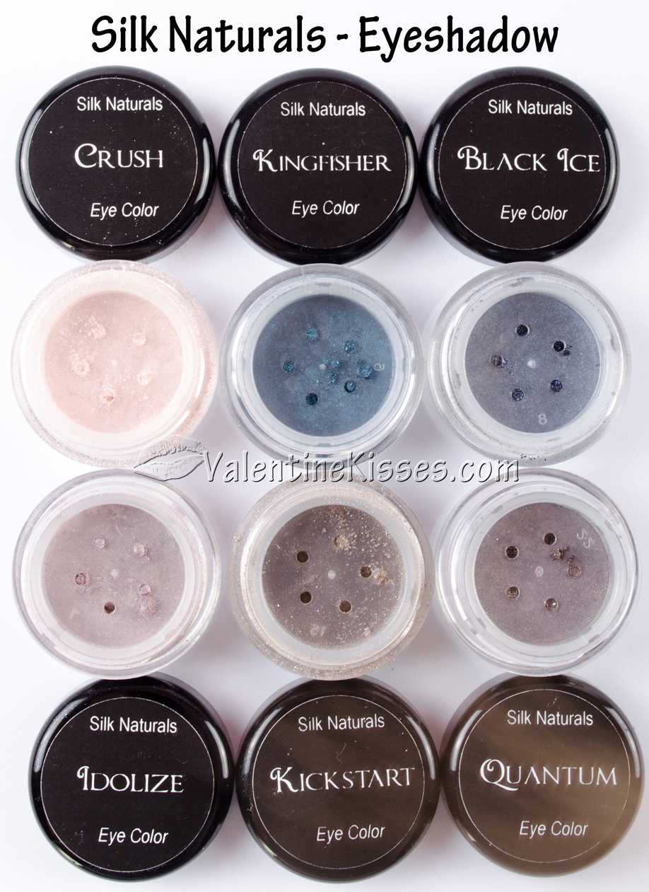 Valentine Kisses: Silk Naturals Eyeshadow - 6 shades - pics, swatches ...