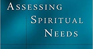 My Spiritual Journey: Spiritual Needs Assessment