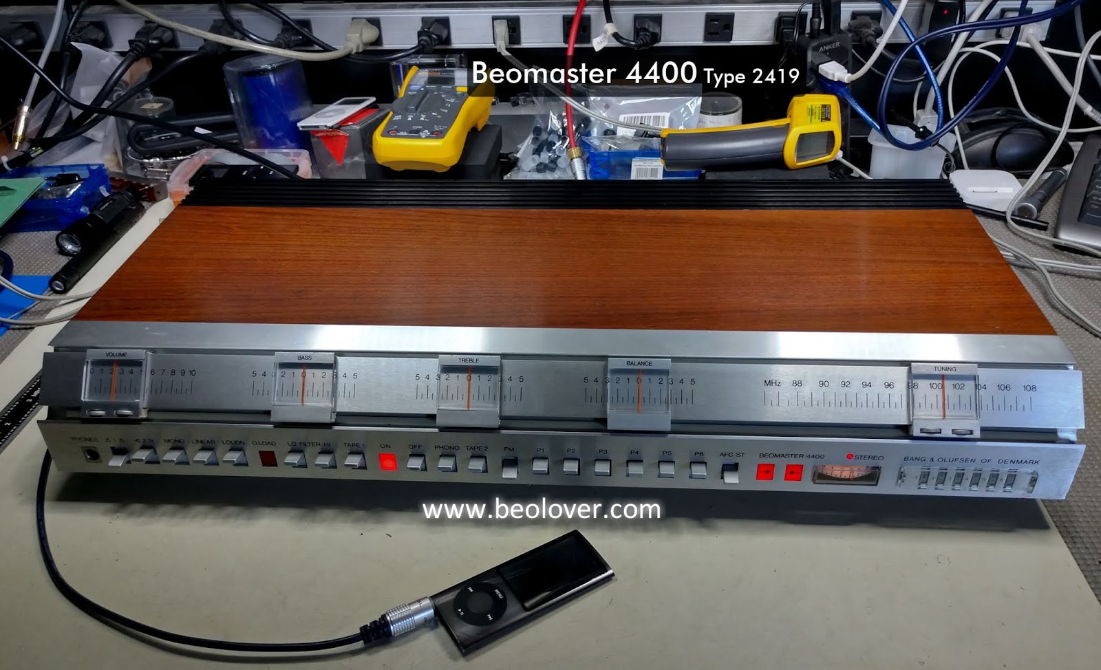 beolover: Beomaster 4400 Type 2419: Final Reassembly and some final ...