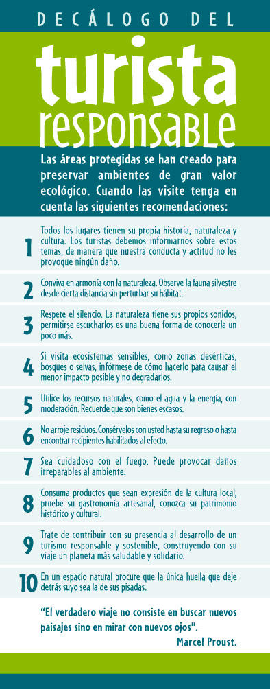 Comunidad Vitacare: VITACARE Responsable: Decálogo del Turista Responsable