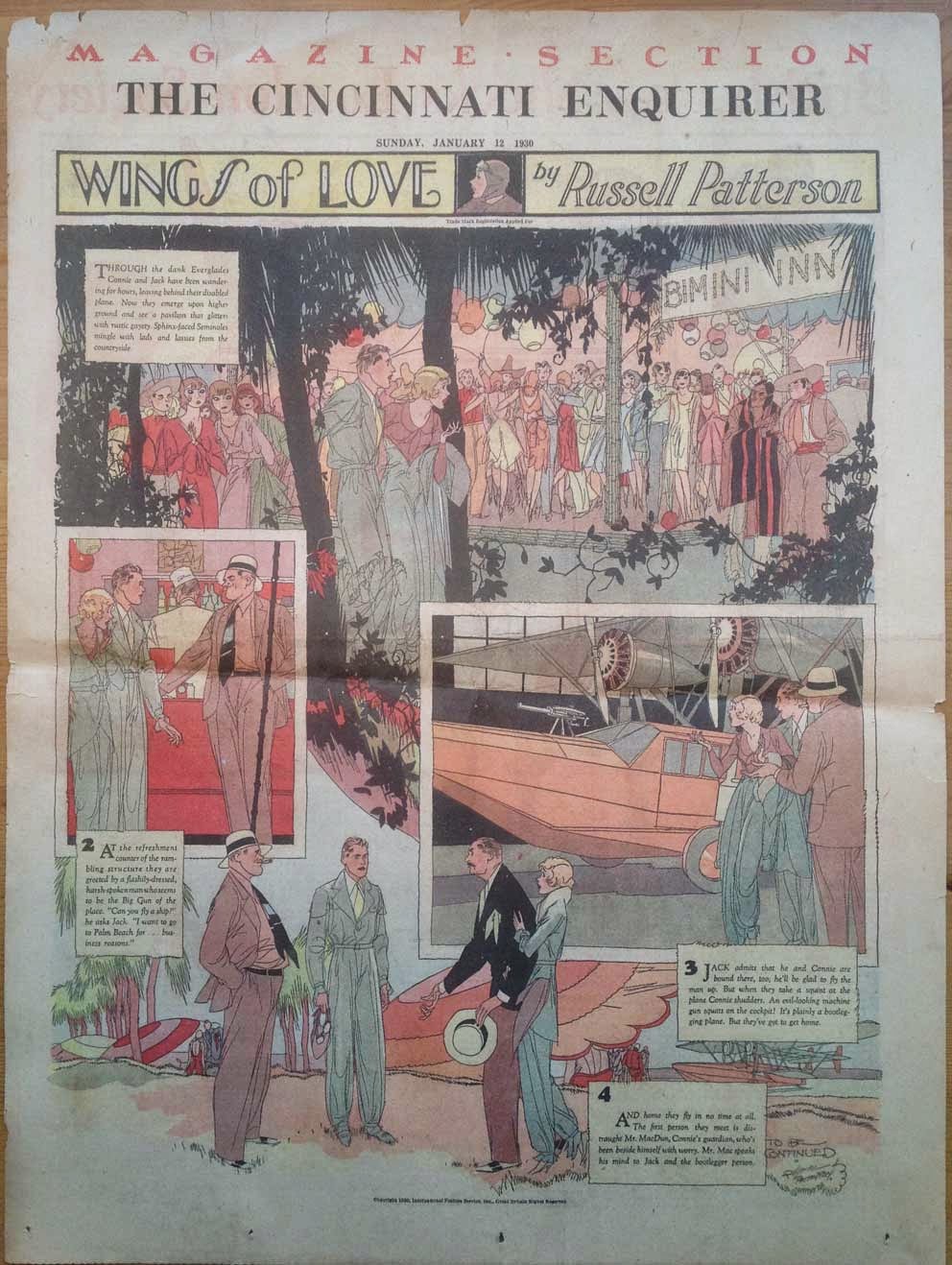 The Art of Russell Patterson: 02 Wings of Love 1929 - 1930