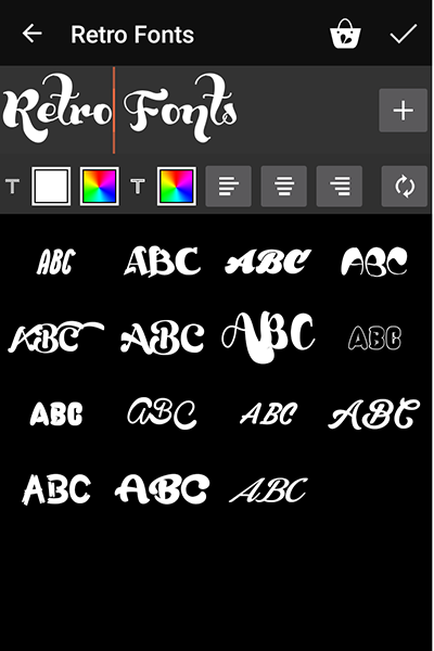PicsArt Paid Fonts For Free - 3 | Ξffɘcts Fʌŋtʌsy