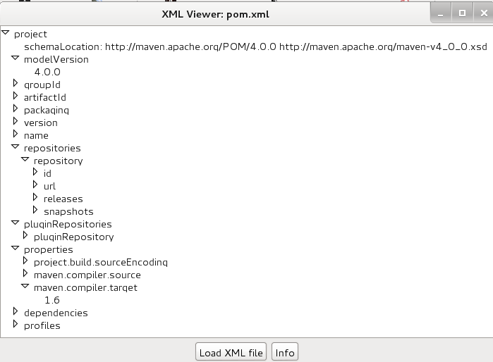 Halexv Simple Java Xml Viewer