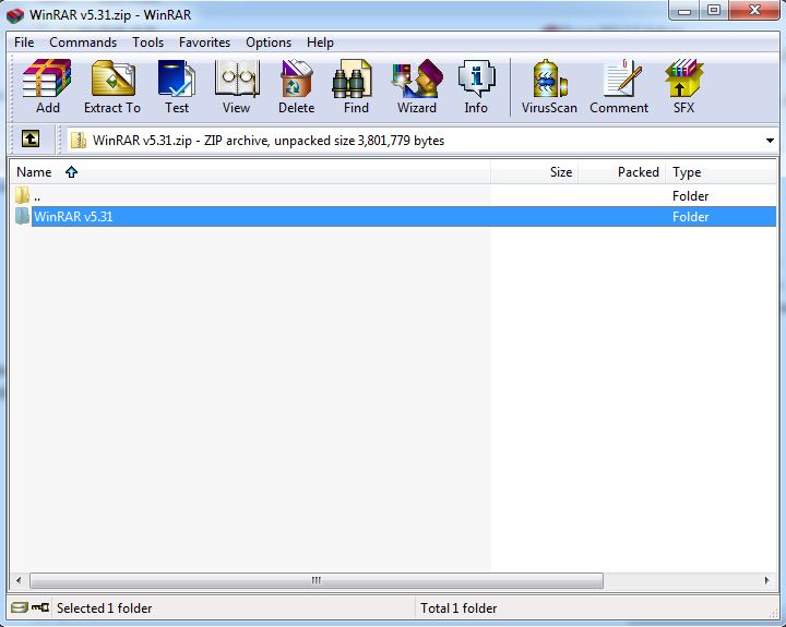 WinRAR 5.31 - San Software Frees