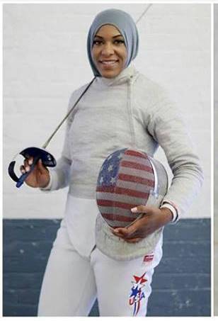 Ibtihaj Muhammad Make History As First U.S. Athlete to Compete at ...