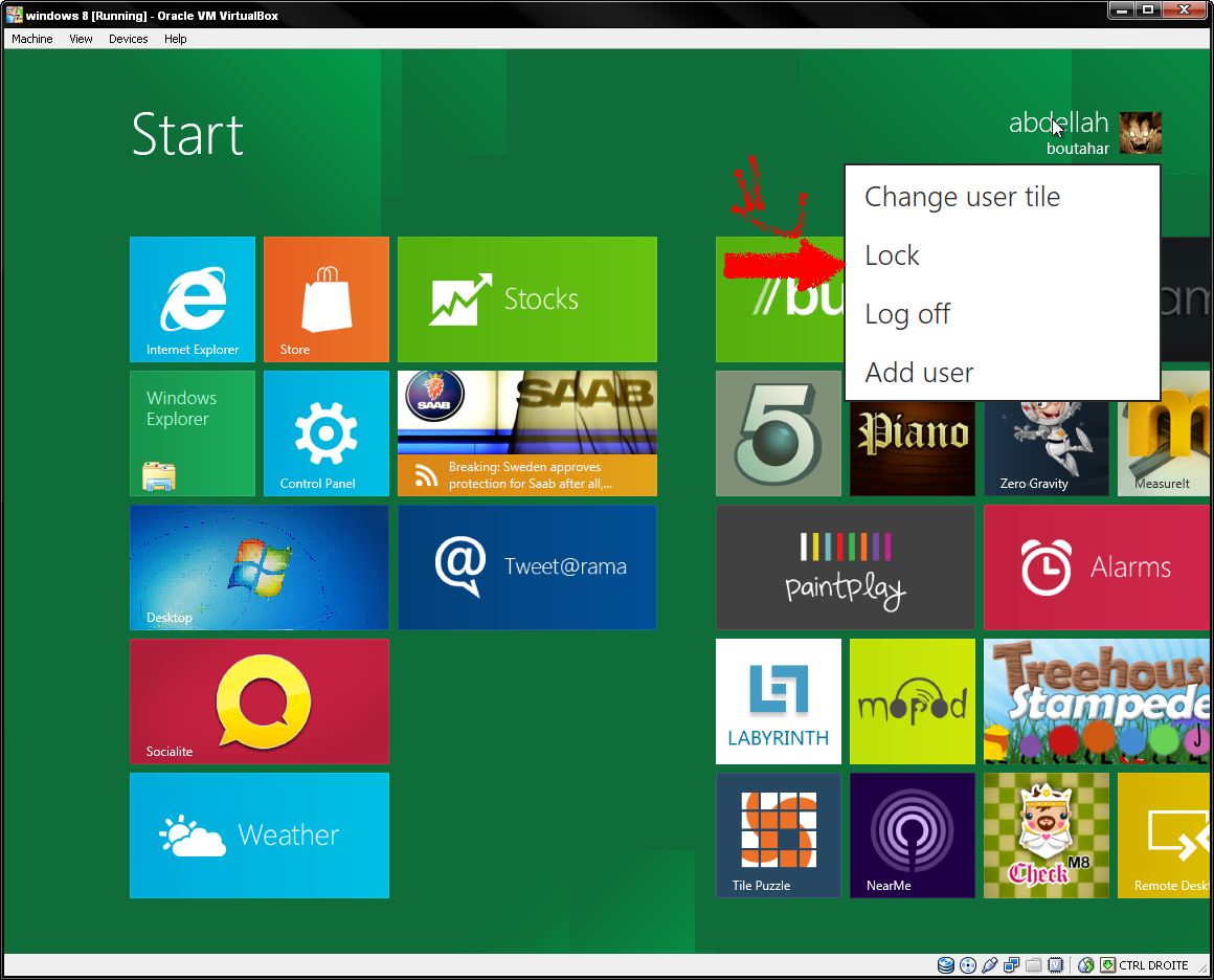 Tips And Trick Windows 8: How to Lock, Log off, Restart, Shut Down, and ...