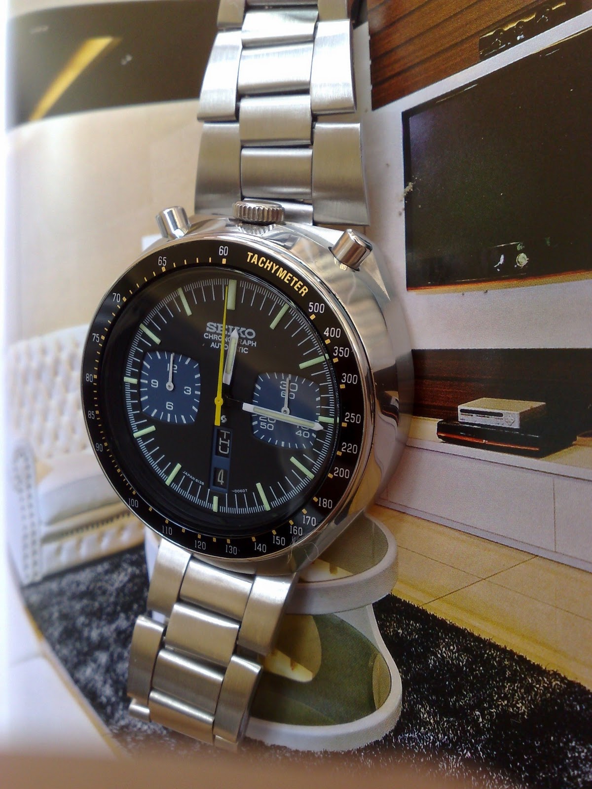 http://jamkaki5.blogspot.com: SEIKO BULLHEAD BLACK 6138 0040 LIKE NEW ...