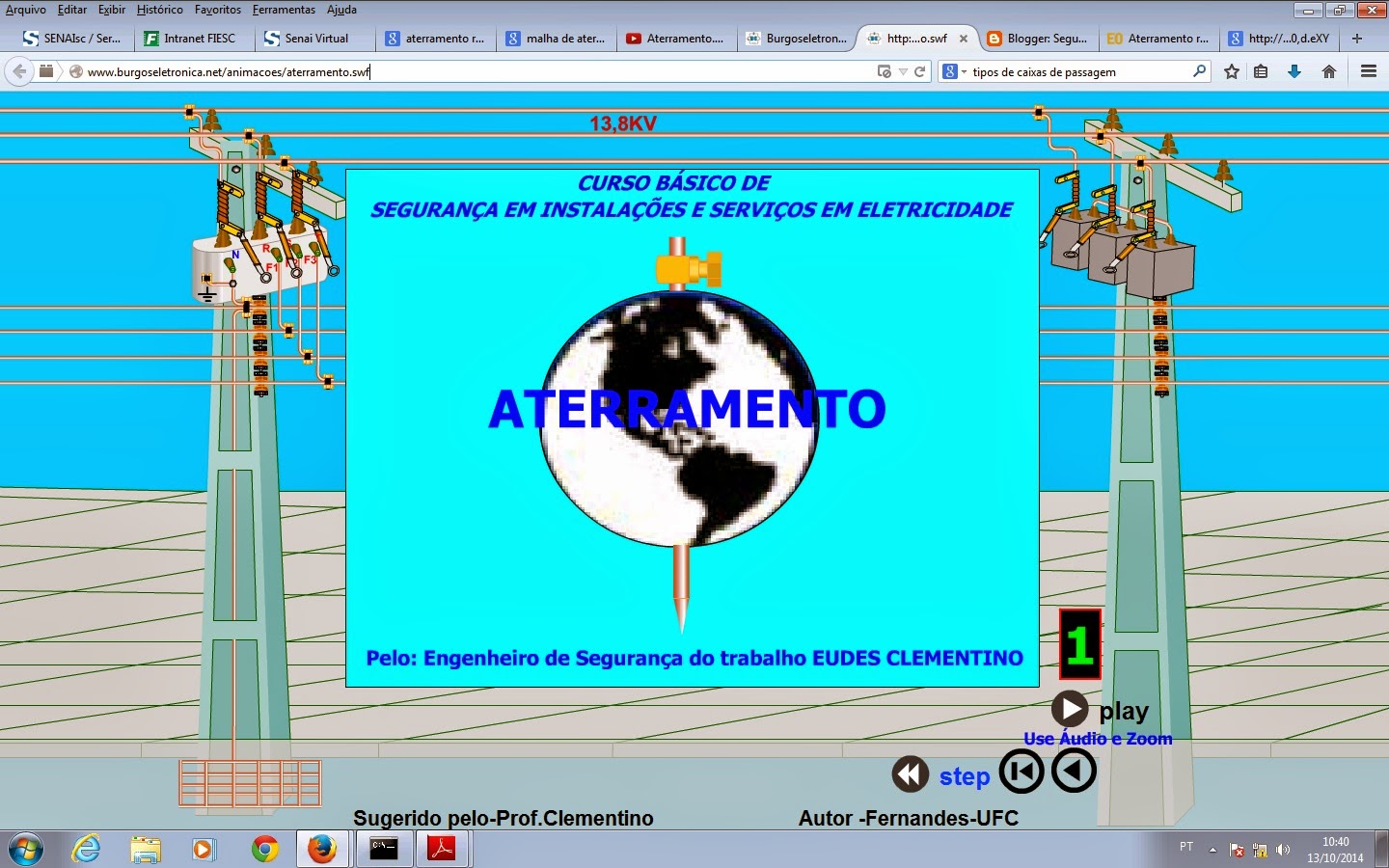 Animações sobre eletricidade Animações sobre eletricidade