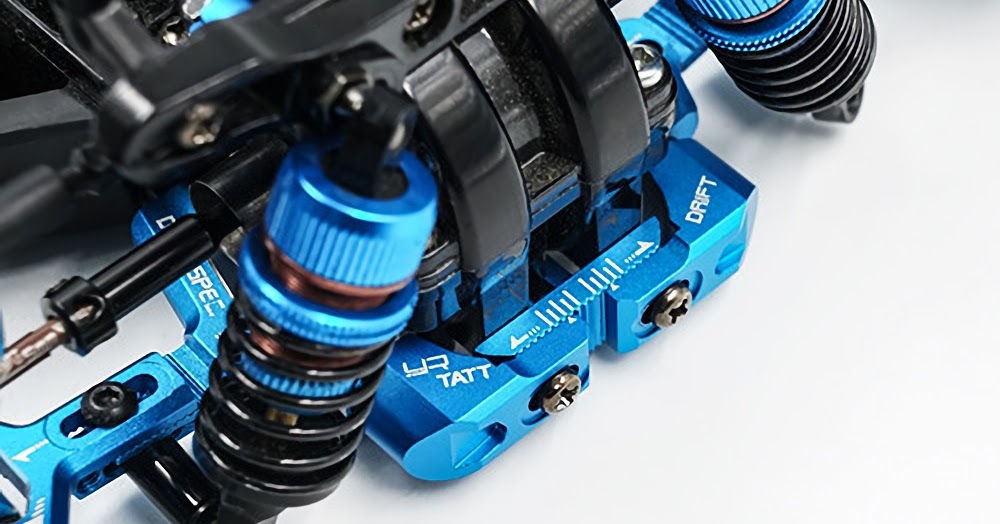 Yeah Racing「Aluminum Rear Adjustable Suspension Mount For TT-02 RWD ...