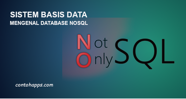 Mengenal Database NoSQL - Contoh Aplikasi
