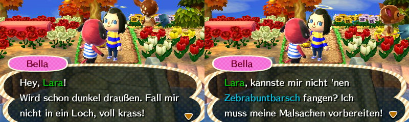 cherry's ACNL Blog: Tagebuch vom 13.11.2013 - Herbstlich? Ja, Schnee ...