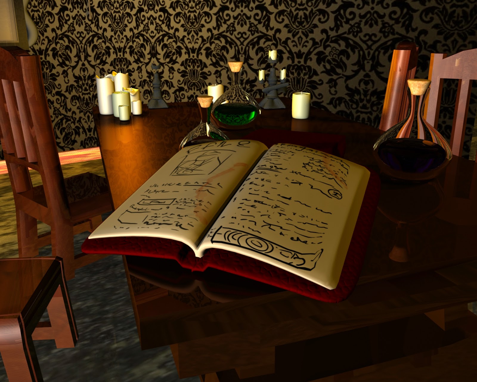 demann18: Wizard Lair Interior Design