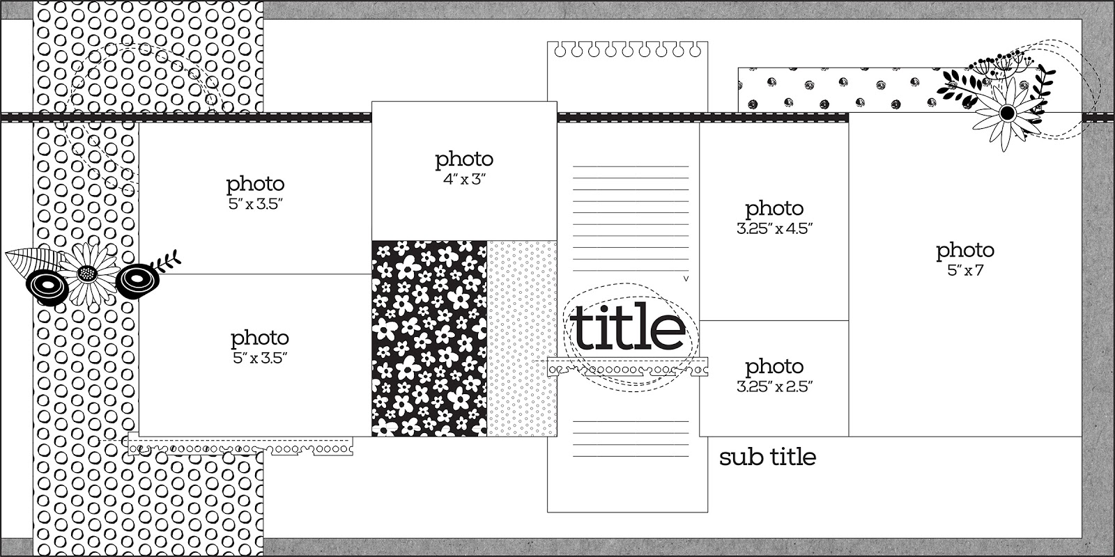 Doodlebug Design Inc Blog: July PageMaps Sketch with Mendi Yoshikawa