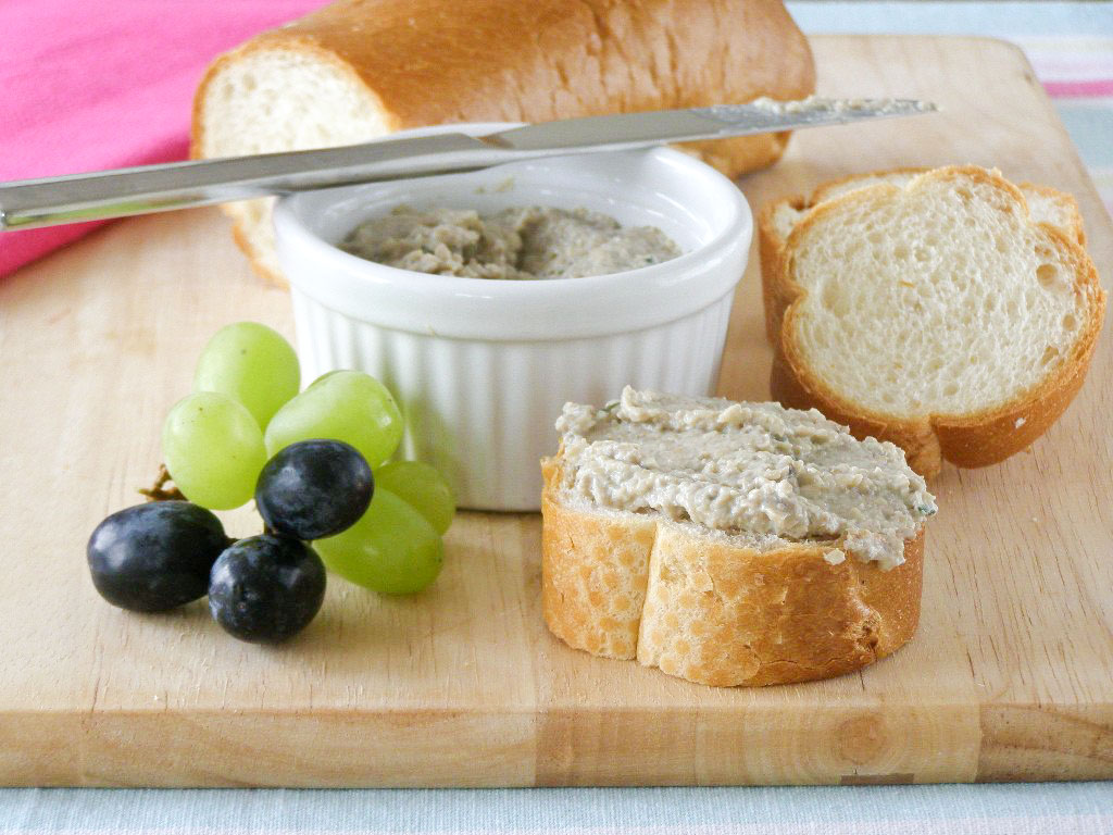 maple•spice: Garlic Mushroom Pâté