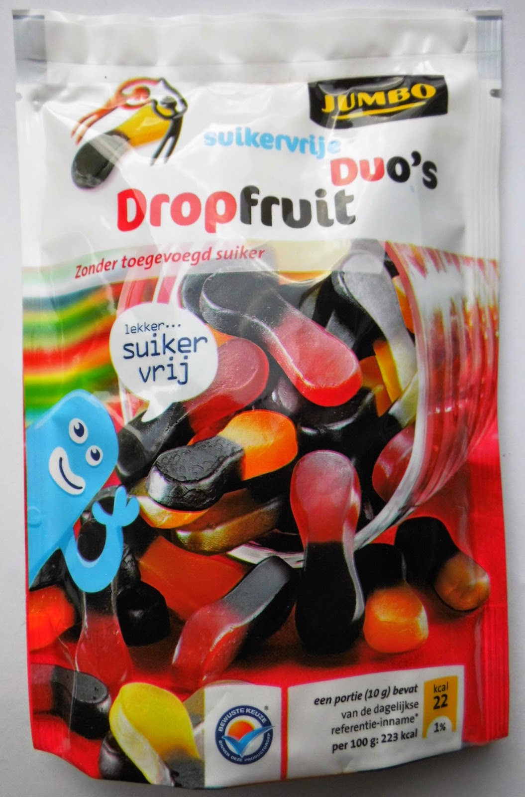 DROP: Suikervrije Duo's Dropfruit (Jumbo)