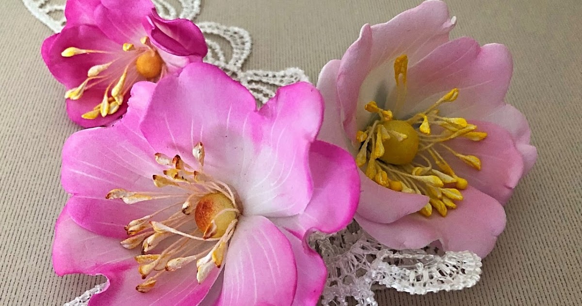 Elena's Handmade: Wild rose tutorial