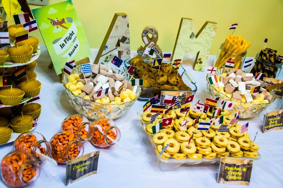 MomMieMei: DIY: Travel Theme Snack Buffet