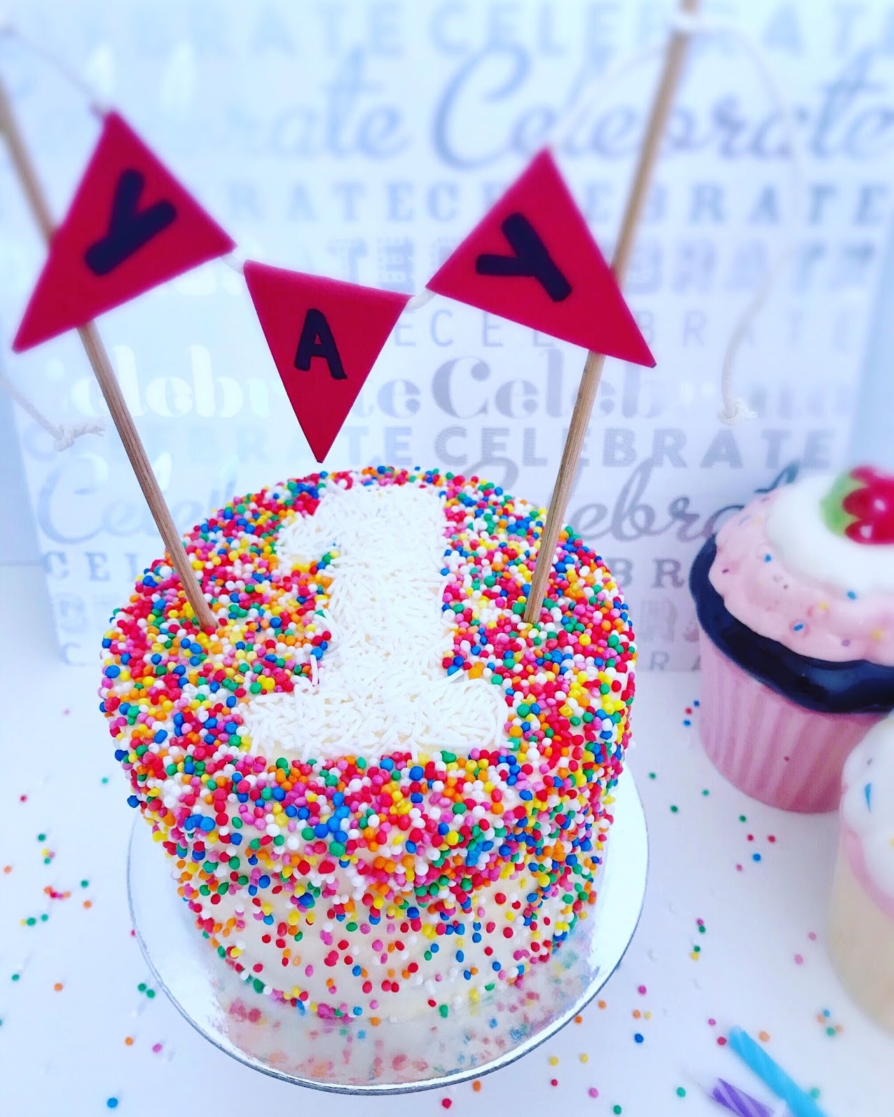 Sprinkle Birthday Cake | evelyta appe