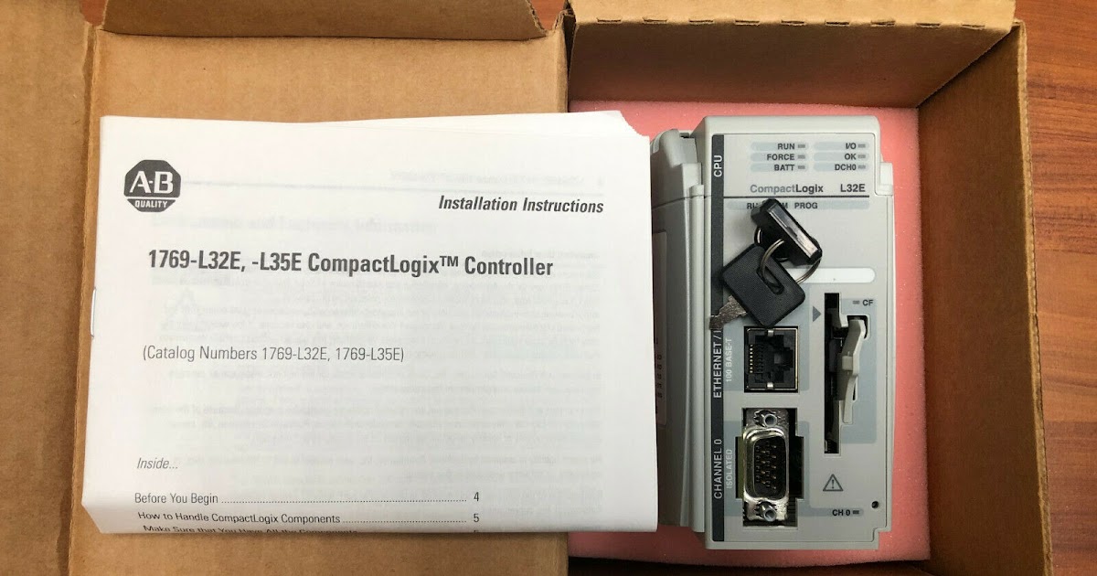 Allen Bradley 1769-L32E Compact Logix Controller | Plc Advance