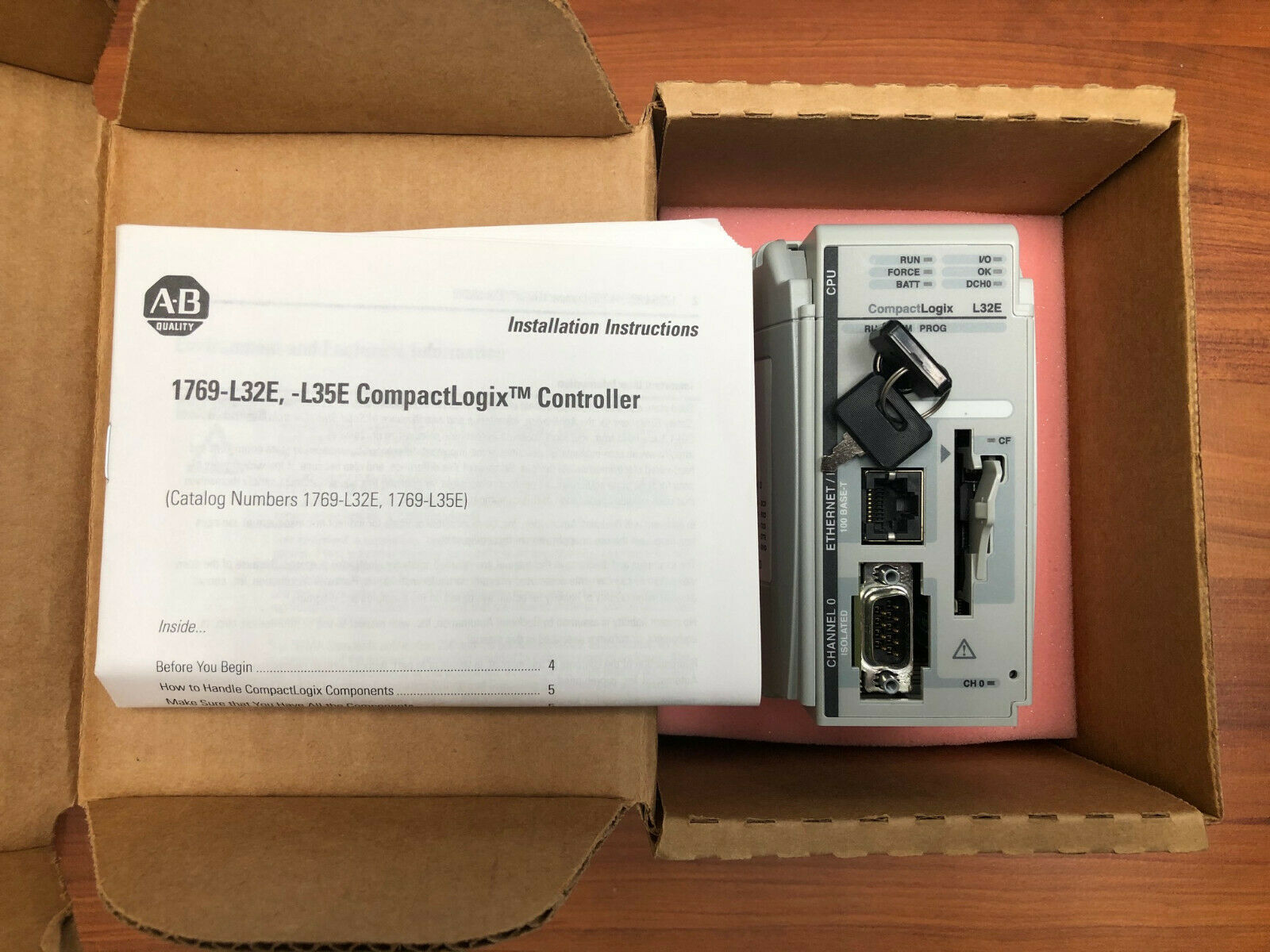 Allen Bradley 1769-L32E Compact Logix Controller