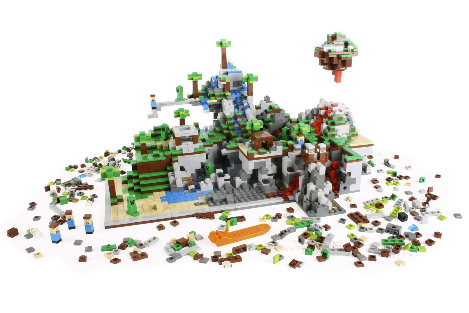 oneTWOBRICK.com: set database: LEGO 21102 minecraft micro world