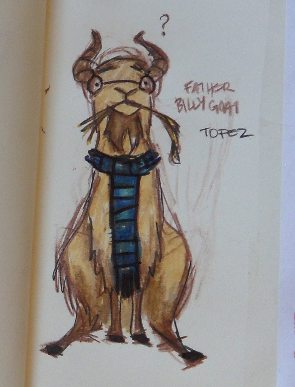 The Art of Ramona: The Billy Goats Gruff.