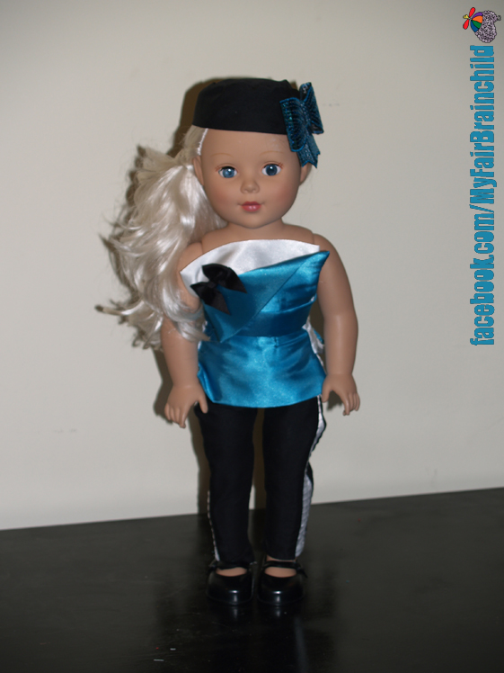 My Fair Brainchild: Bow Tie Challenge - My Project Runway Doll Fashion ...