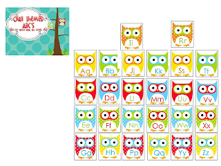 Patterson's Porch: Sit Back. Relax. Share.: Owl Themed ABCs!